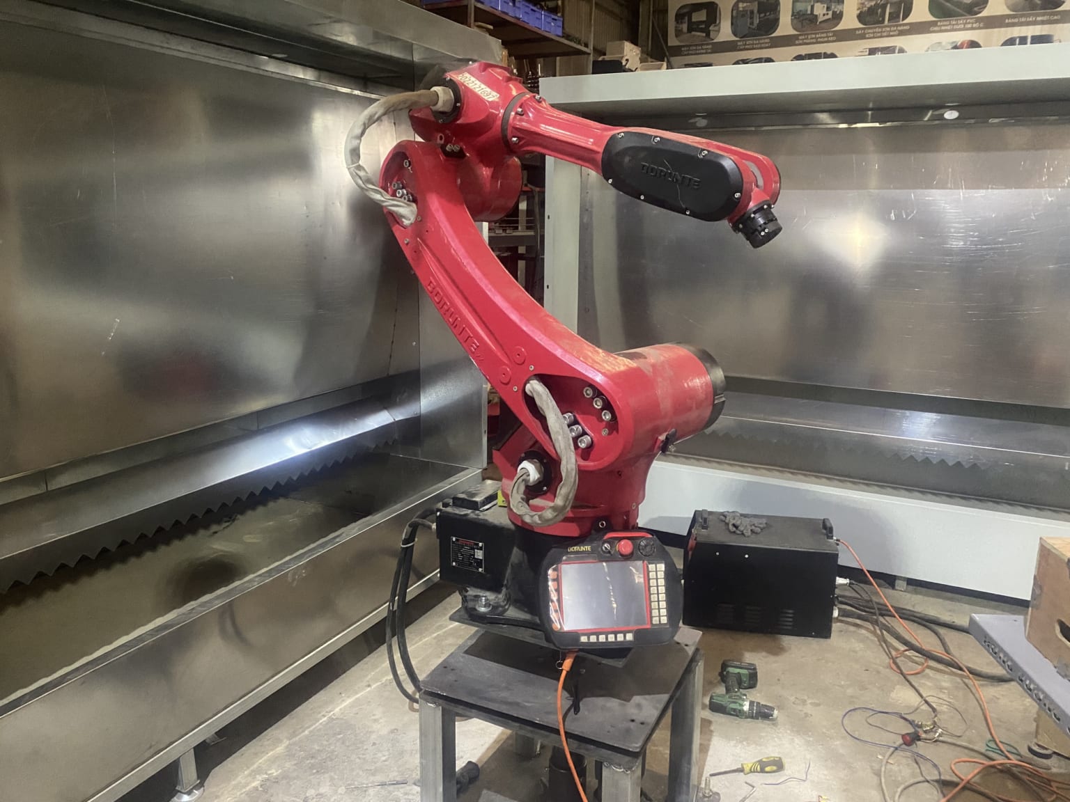 Robot Phun Sơn | Ứng Dụng Robot sơn Tự Động - Hùng Vương CNC